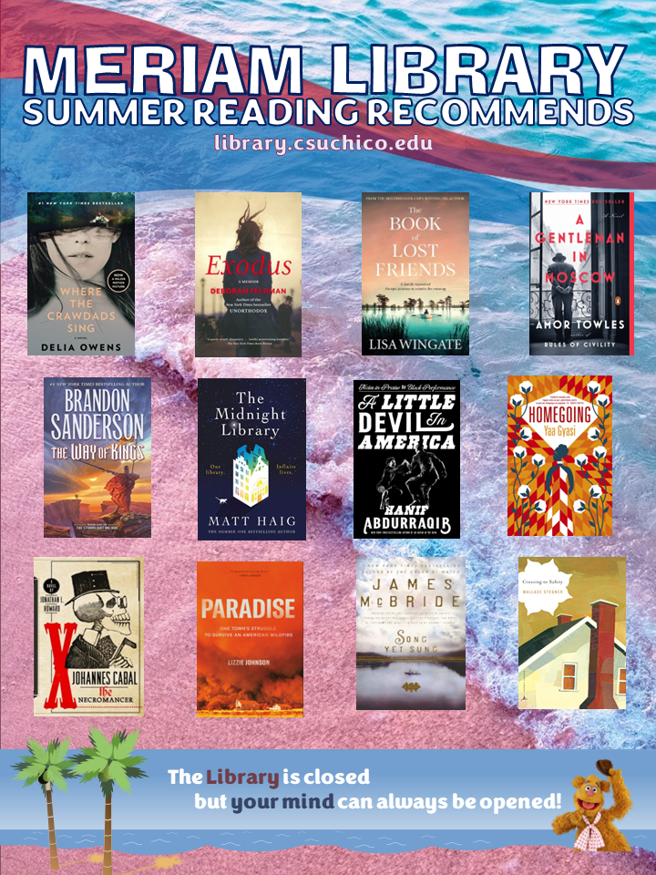 Meriam LIbrary Summer Recommends for June | Meriam Library